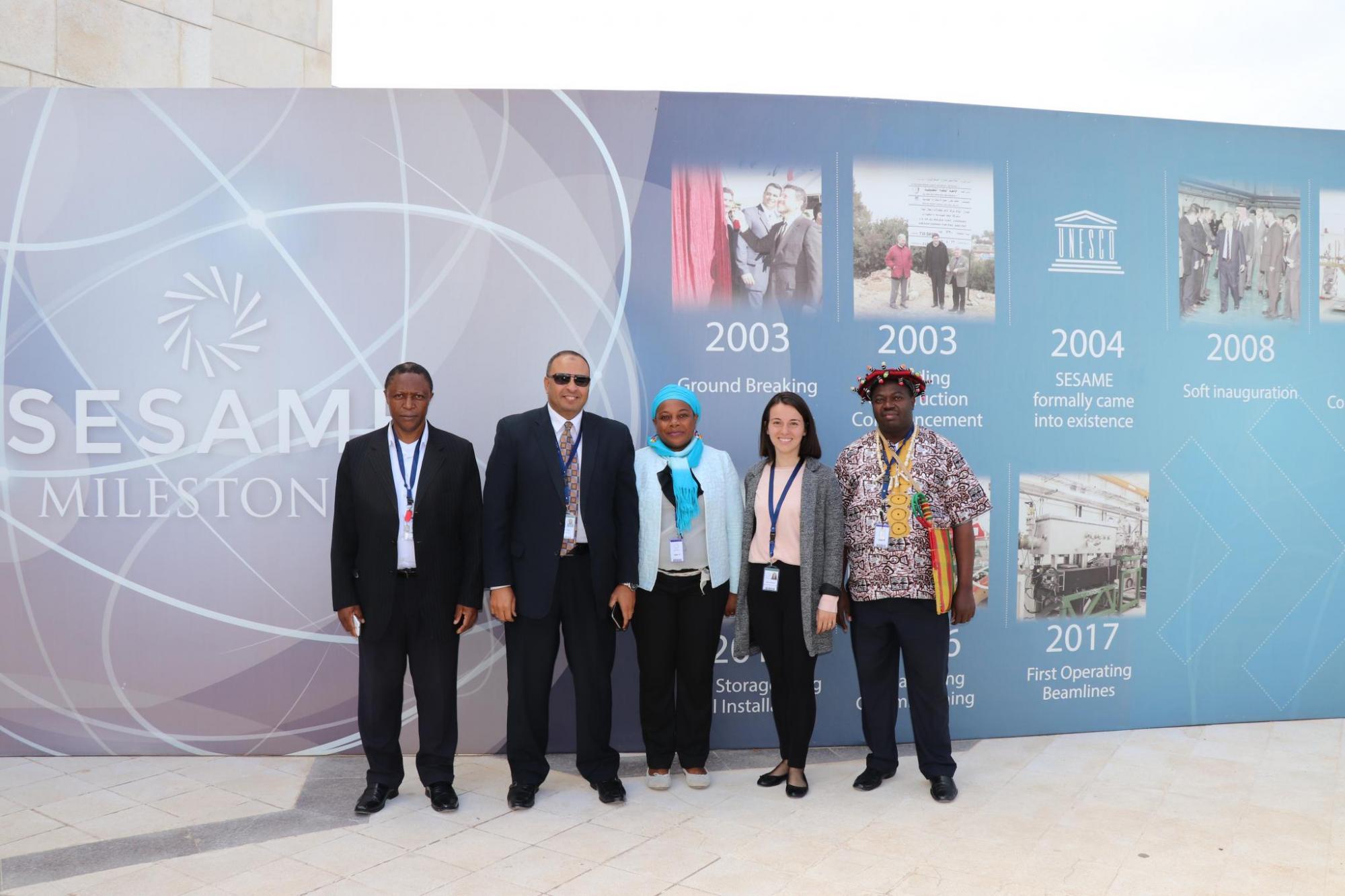 First IAEA fellows hosted at SESAME | SESAME | Synchrotron-light for ...