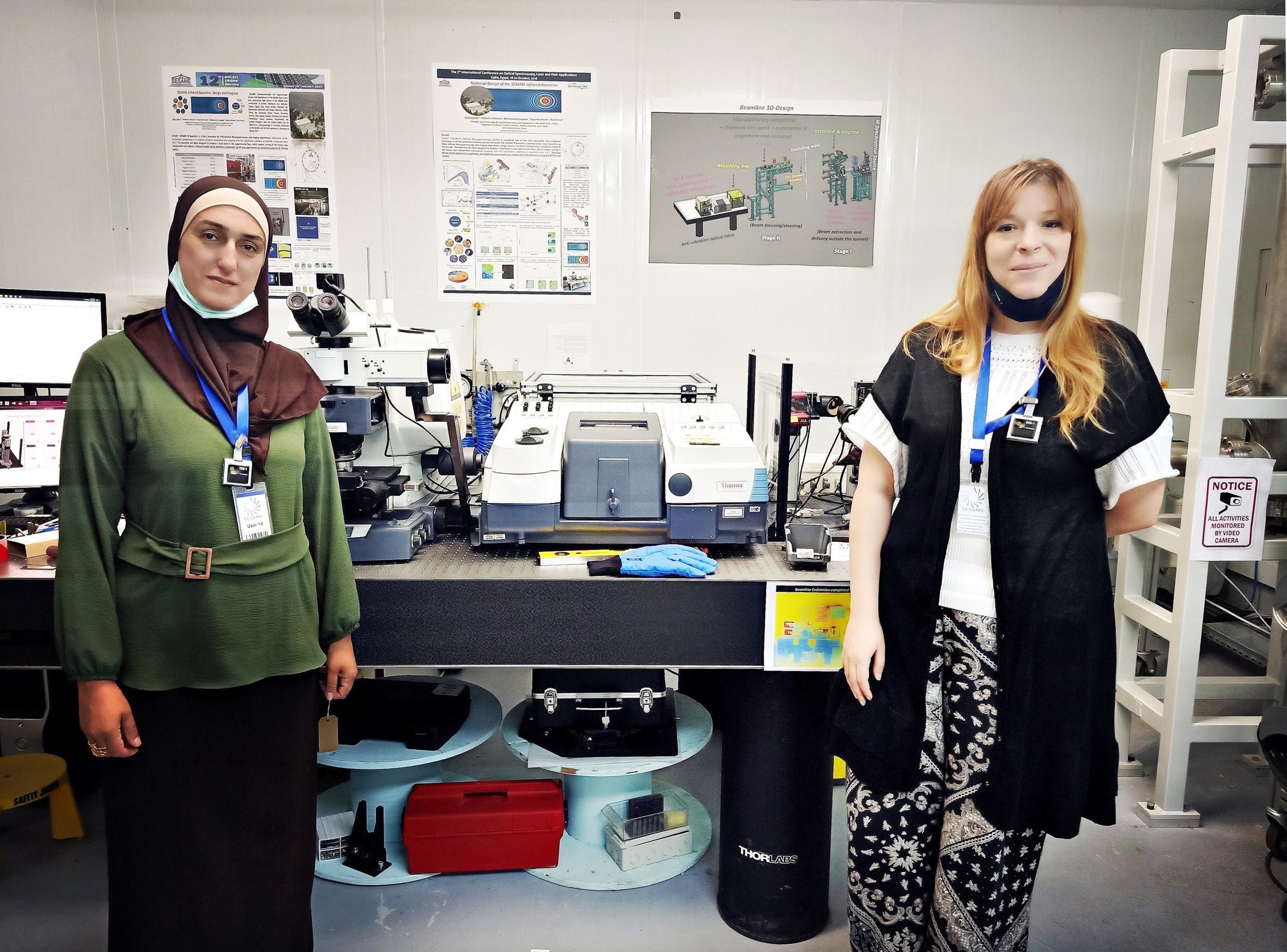 After lockdown, users return to SESAME | SESAME | Synchrotron-light for ...