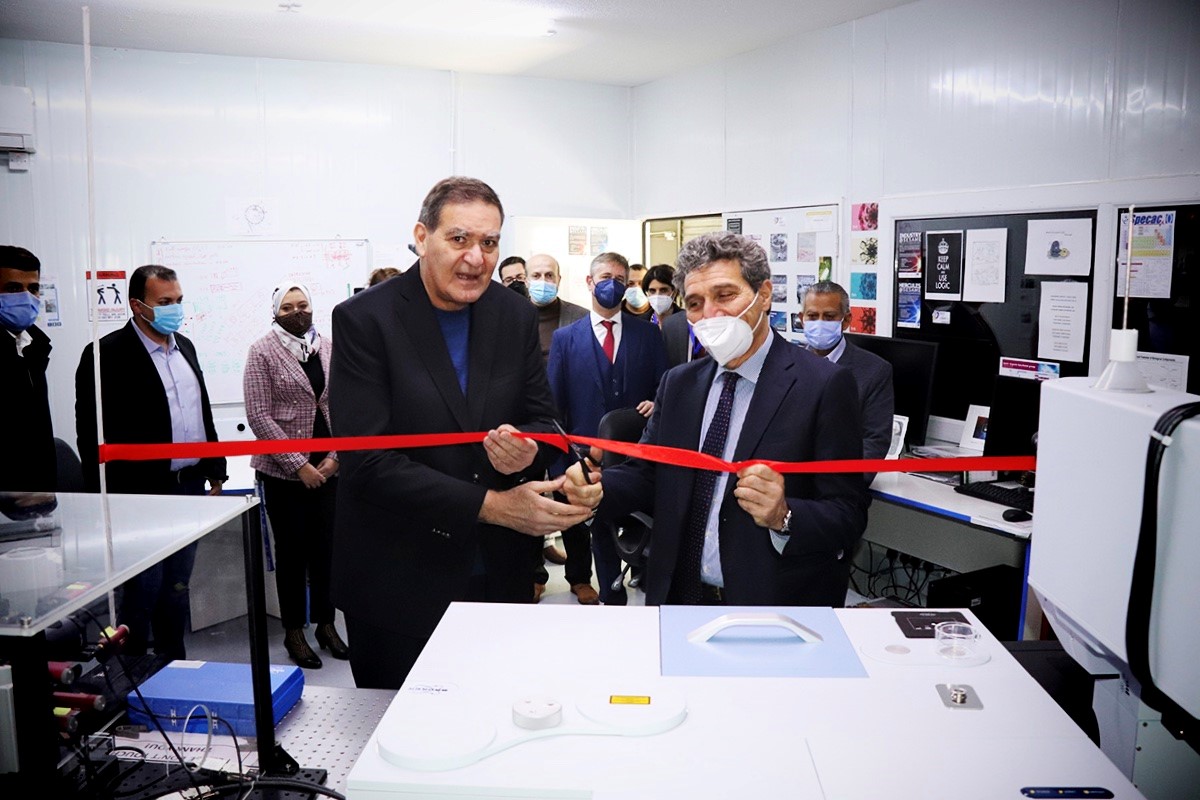 Italy’s Ambassador to Jordan inaugurates the new laboratory for ...