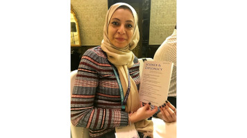 Gihan Kamel awarded the John Wheatley Award 2025 | SESAME | Synchrotron ...